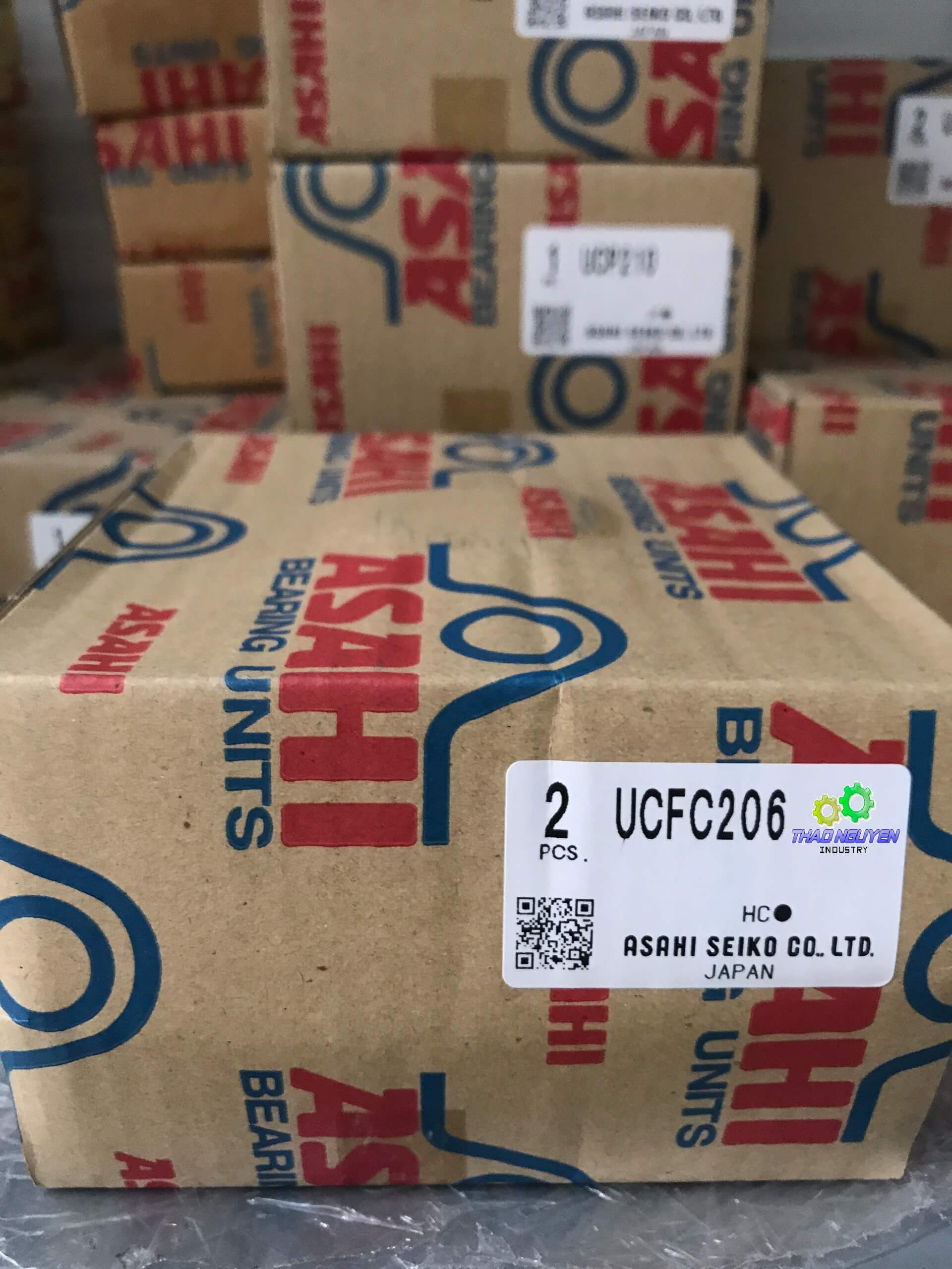 Vòng bi ASAHI UCFC206 - Bạc đạn ASAHI UCFC206 - Gối đỡ ASAHI UCFC206
