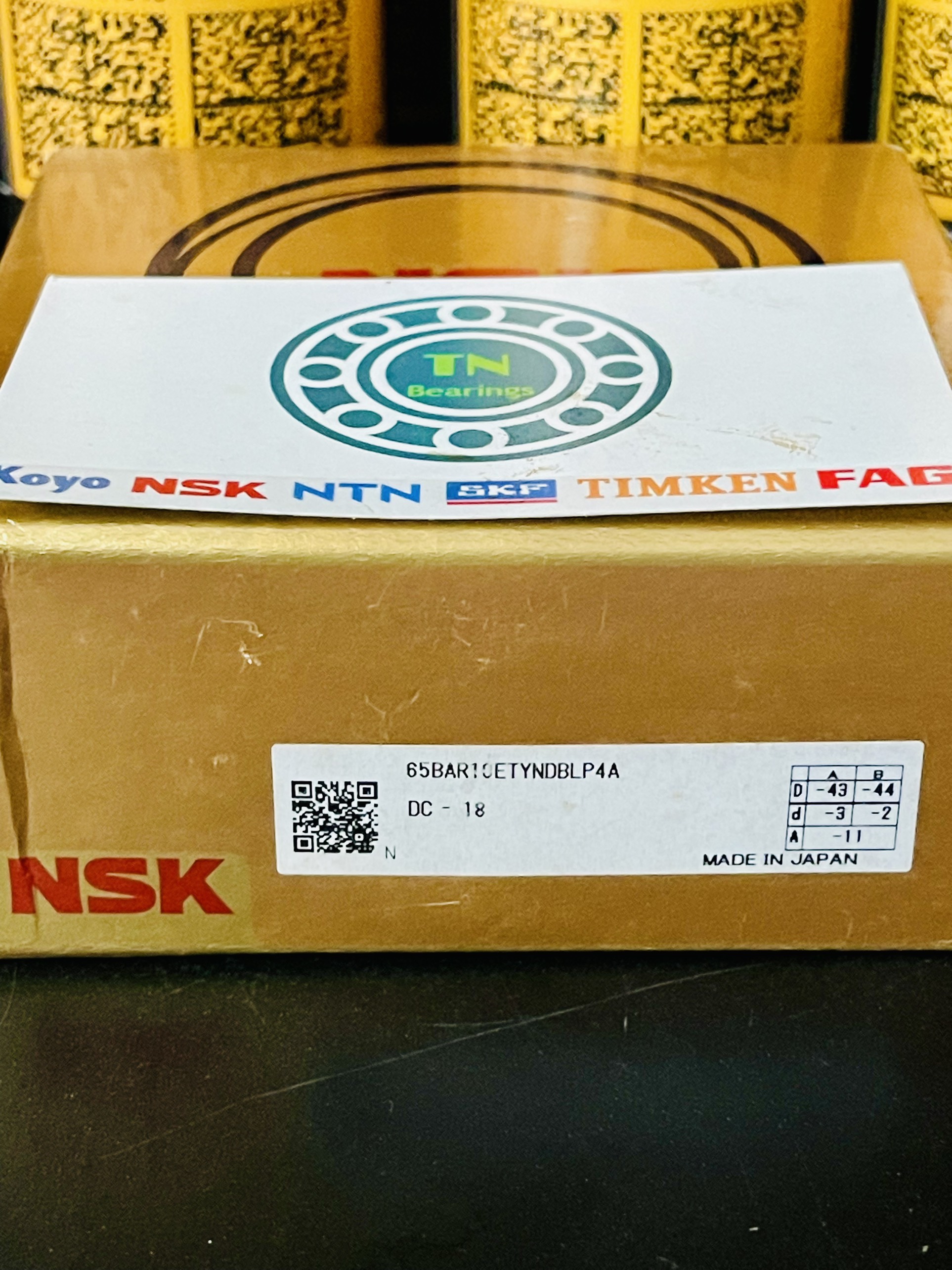 Vòng bi 65BAR10ETYNDBLP4A NSK chính hãng - Bạc đạn 65BAR10ETYNDBLP4A ...