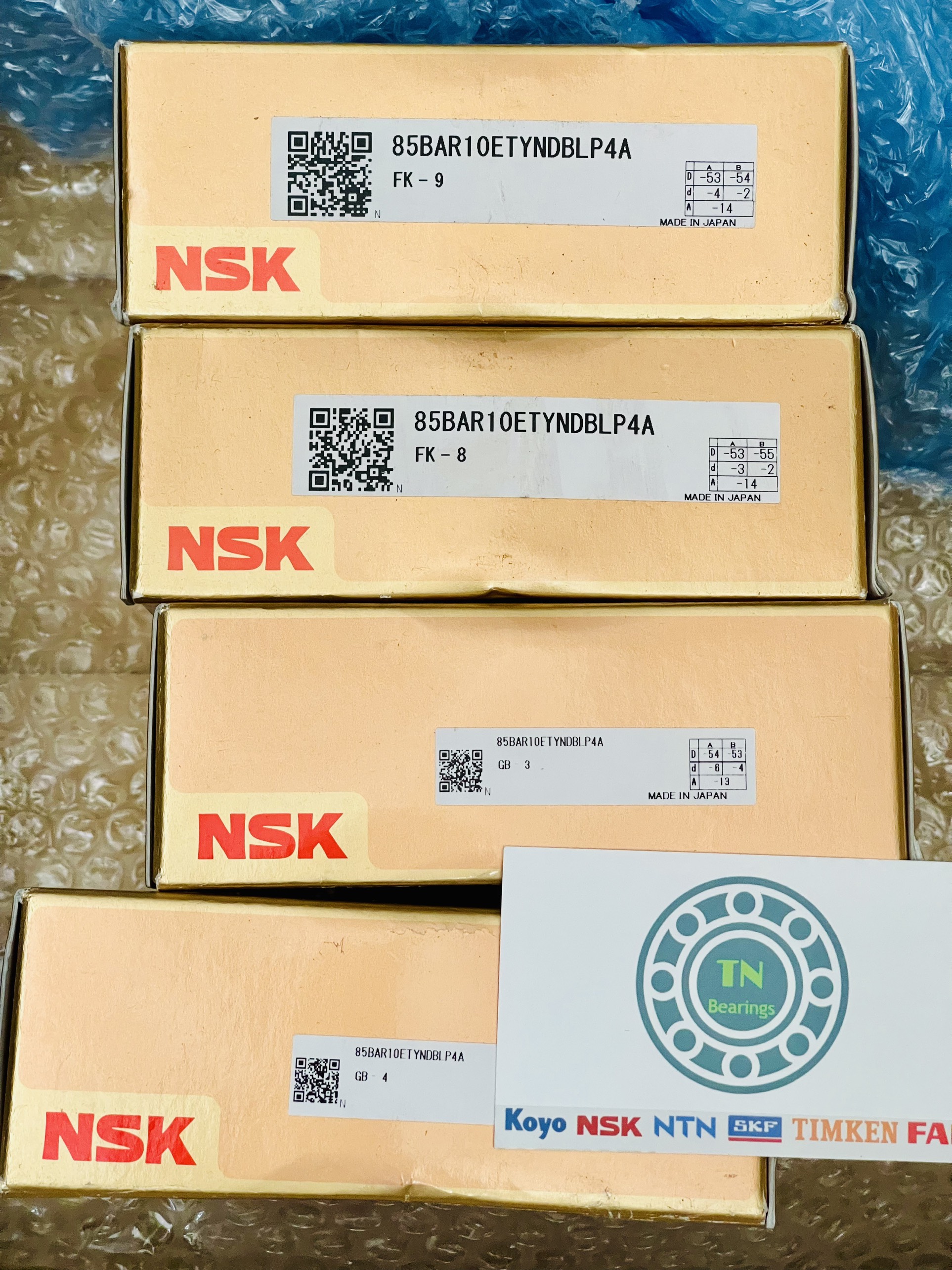 Vòng bi 85BAR10ETYNDBLP4A NSK Chính hãng - Bạc đạn 85BAR10ETYNDBLP4A ...